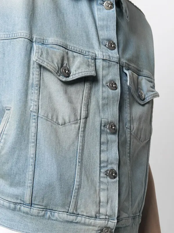 3x1 Sleeveless Denim Jacket