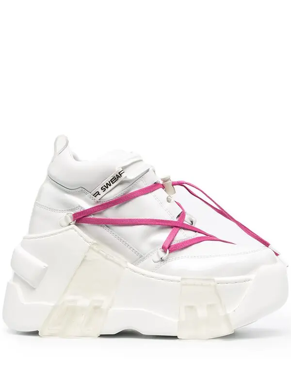 Swear London Amazon Platform Boots - White