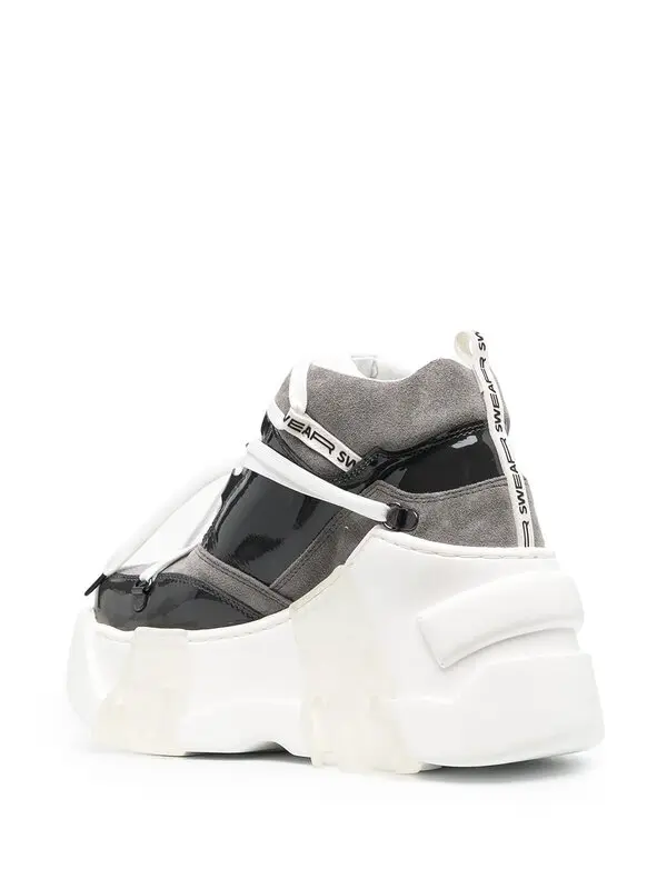 Swear London Amazon Platform Sneakers - Grey