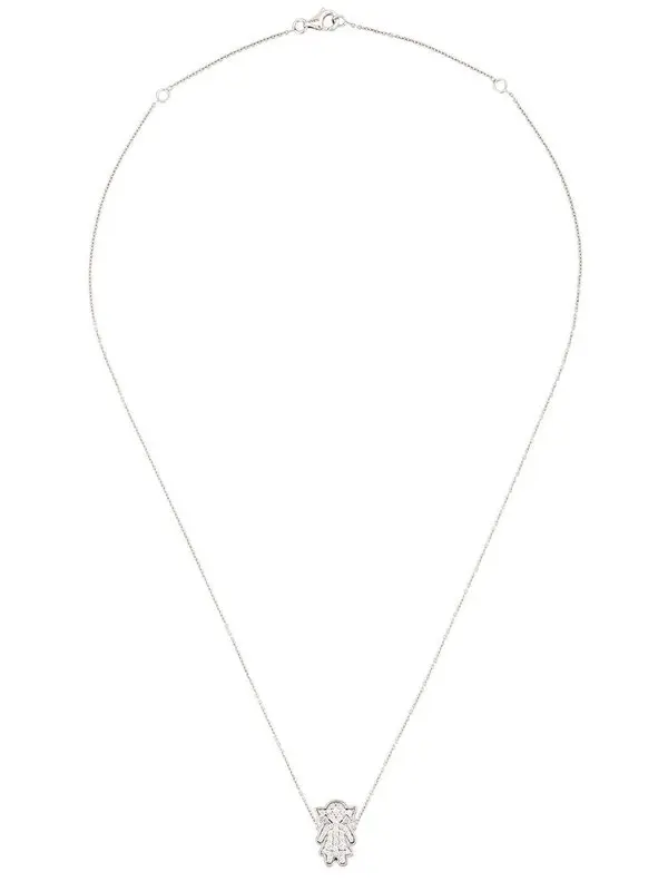 ALINKA Masha Diamond Pendant Necklace - Metallic