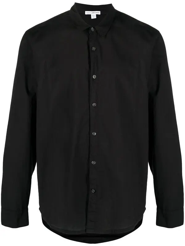 JAMES PERSE Standard Long-sleeve Shirt - Black