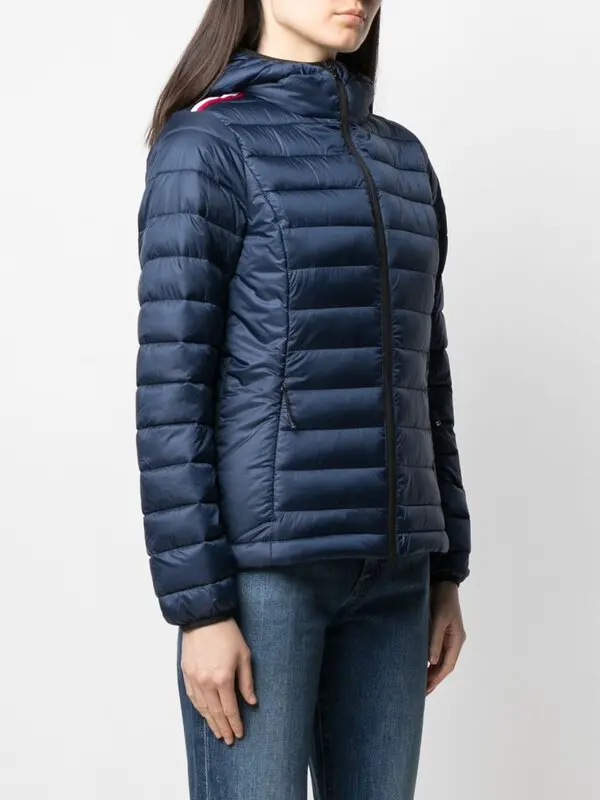 Rossignol Lightweight Hooded Puffer Jacket - Blue
