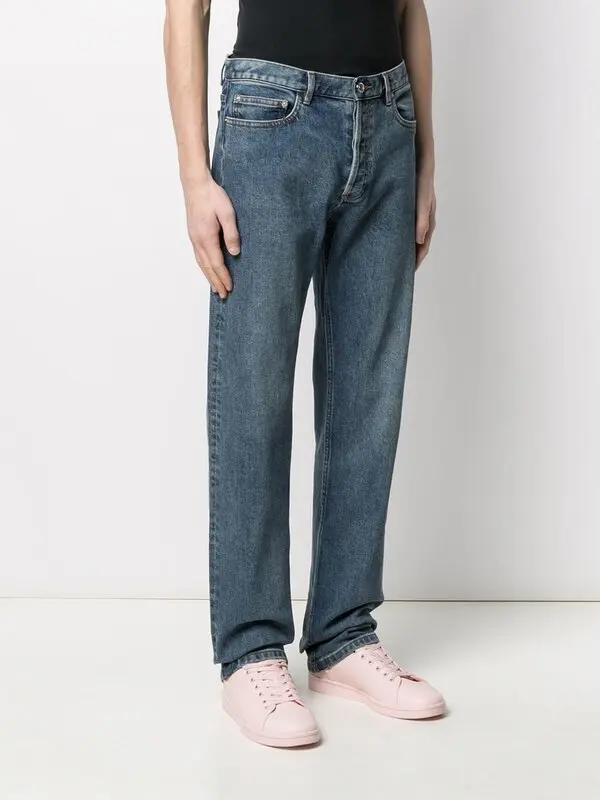 A.p.c. Mid-rise Straight-leg Jeans - Blue