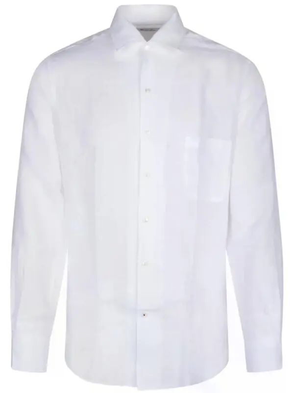 Loro Piana Long-sleeve Linen Shirt