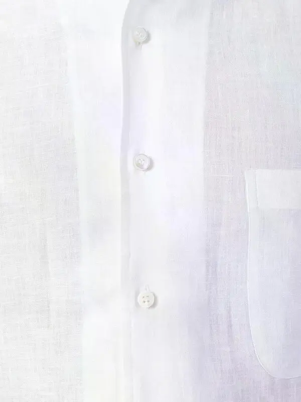 Loro Piana Long-sleeve Linen Shirt