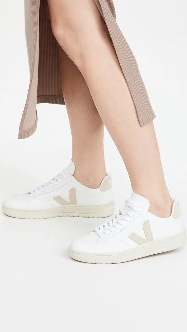 VEJA V-12 Sneaker - Extra-white/sable