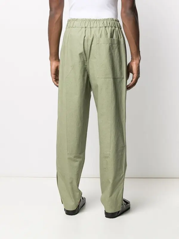 JIL SANDER Elasticated Cotton Trousers