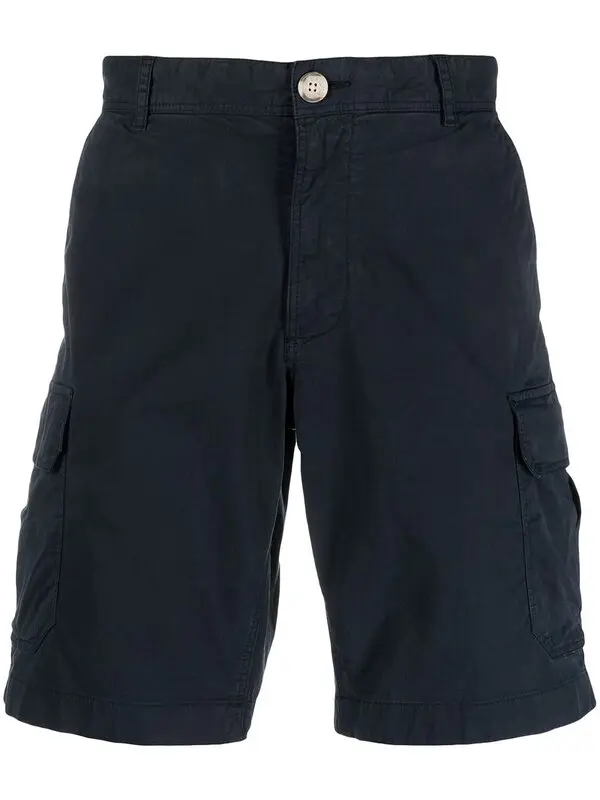 Woolrich Knee-length Chino Shorts - Blue