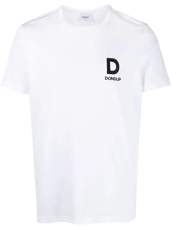 DONDUP Logo-print Cotton T-shirt - White