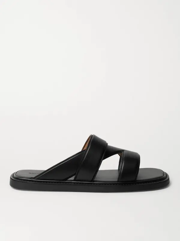 Bottega Veneta Leather Slides