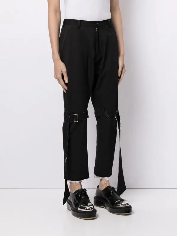 SULVAM Buckle-embellished Trousers