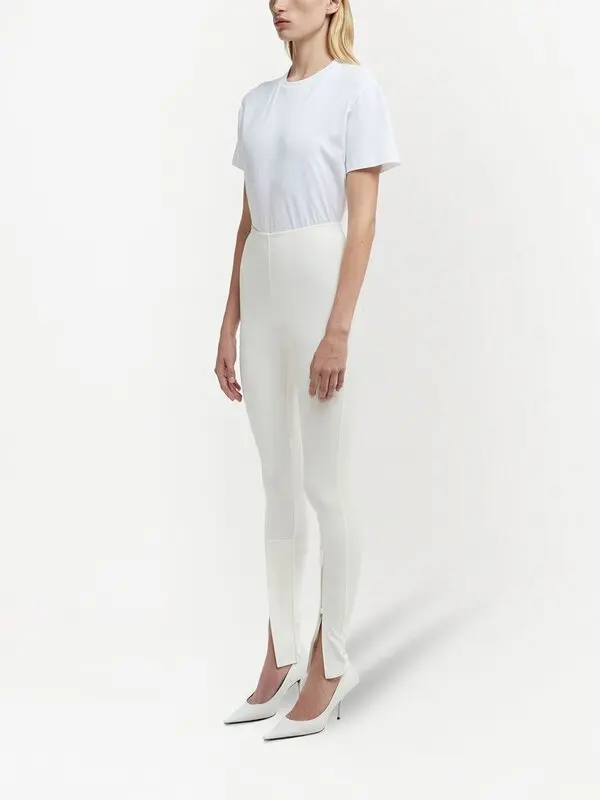 Wardrobe.NYC Front-zip Leggings
