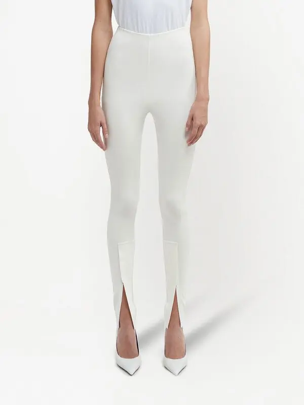 Wardrobe.NYC Front-zip Leggings