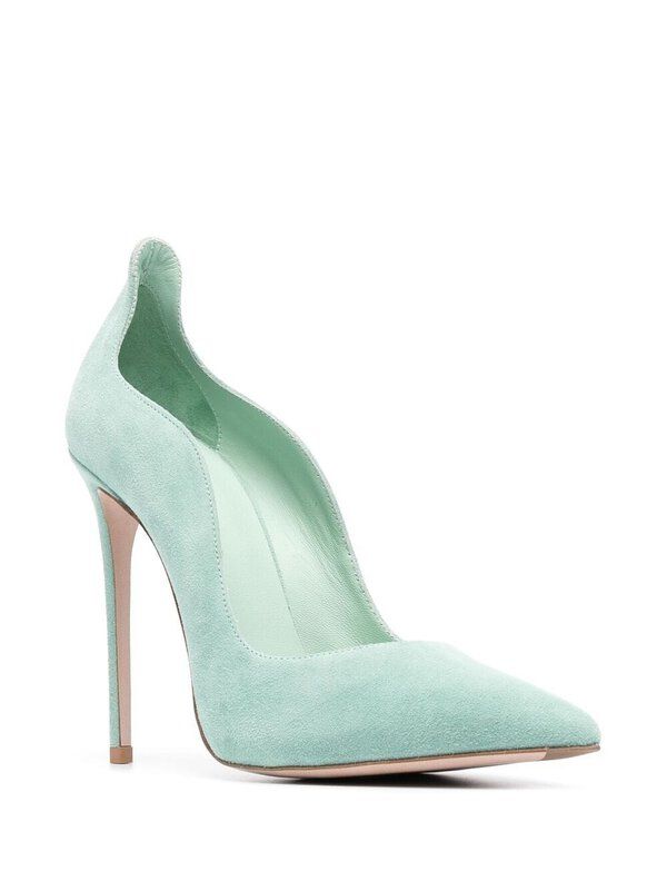 LE SILLA 120mm Ivy Crystal-embellished Leather Pumps