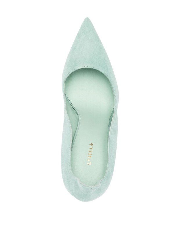 LE SILLA 120mm Ivy Crystal-embellished Leather Pumps