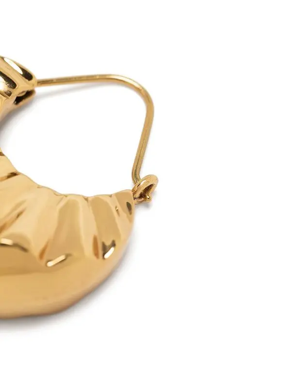PATOU Hammered Effect Earrings