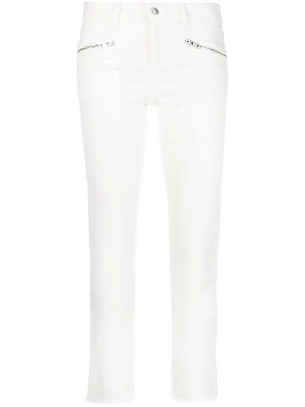 Zadig&Voltaire Ava Cropped Jeans - White