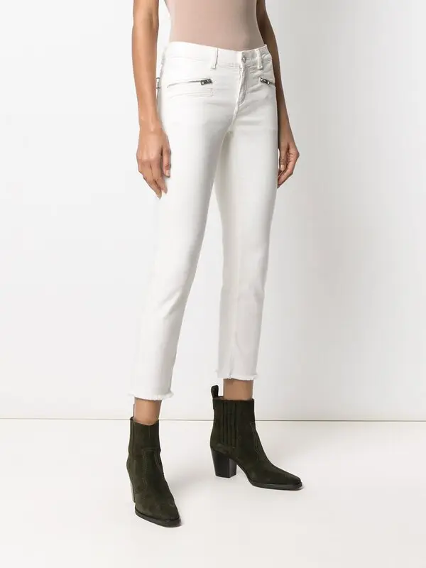 Zadig&Voltaire Ava Cropped Jeans - White