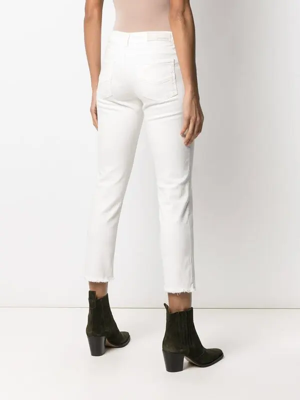 Zadig&Voltaire Ava Cropped Jeans - White