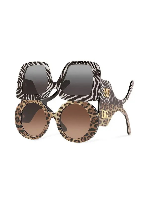 Dolce & Gabbana Chunky Double Sunglasses