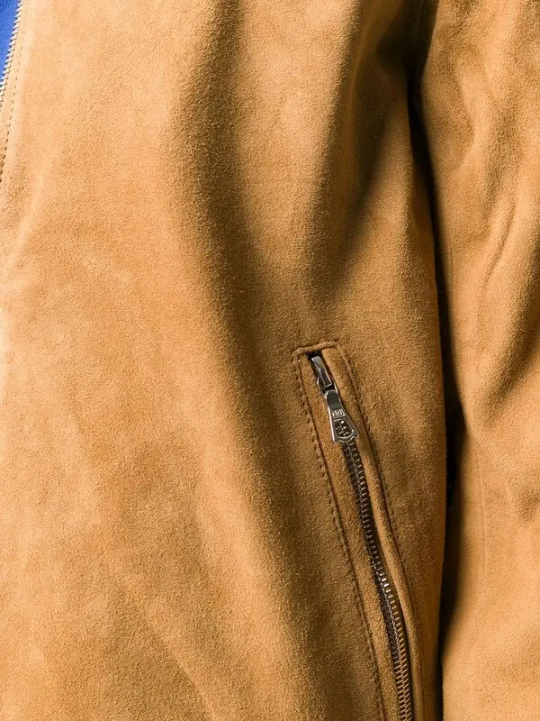 Officine Générale Todd Zipped Bomber Jacket