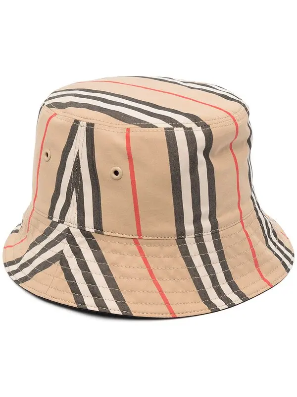 Burberry Vintage Check Bucket Hat - Neutrals