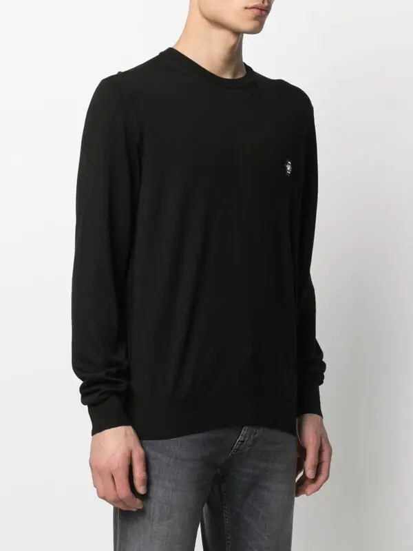 Philipp Plein Logo Plaque Jumper