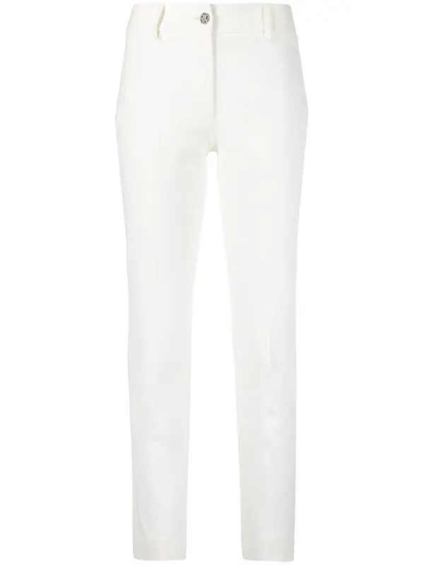 Philipp Plein Cady Slim-fit Trousers - White