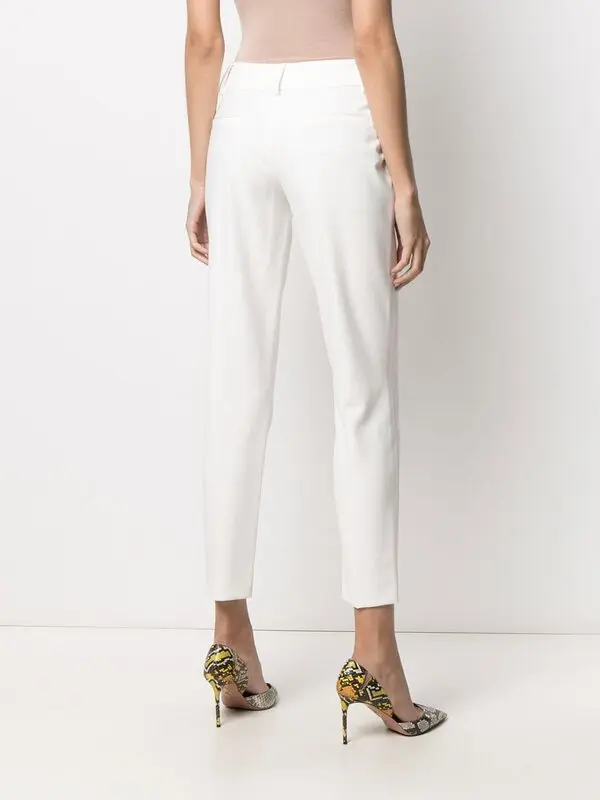 Philipp Plein Cady Slim-fit Trousers - White