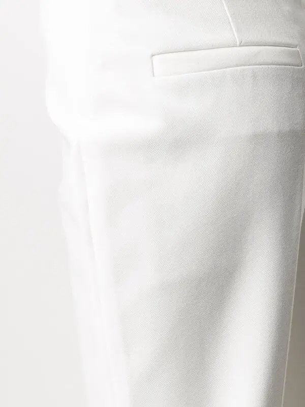 Philipp Plein Cady Slim-fit Trousers - White