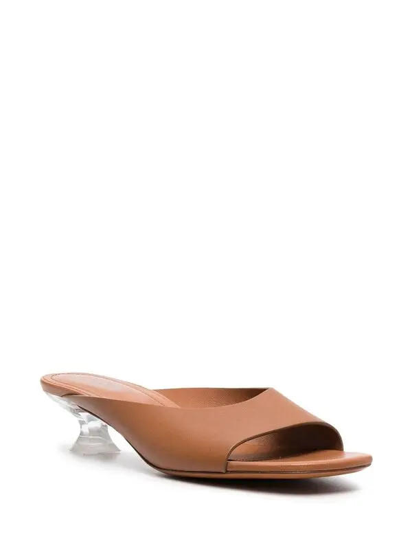 TOD'S Leather Mule Sandals
