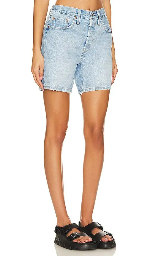 LEVI'S 501 Mid Thigh Denim Shorts - Ojai Luxor Last