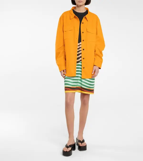 Dries Van Noten Cotton Shirt Jacket
