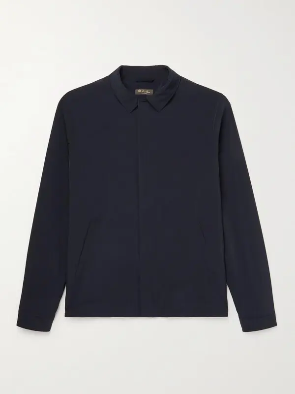 Loro Piana Stretch-shell Bomber Jacket