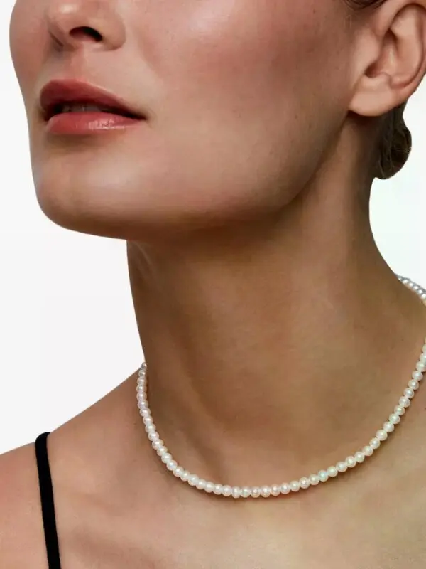 Mateo Pearl Beaded Choker