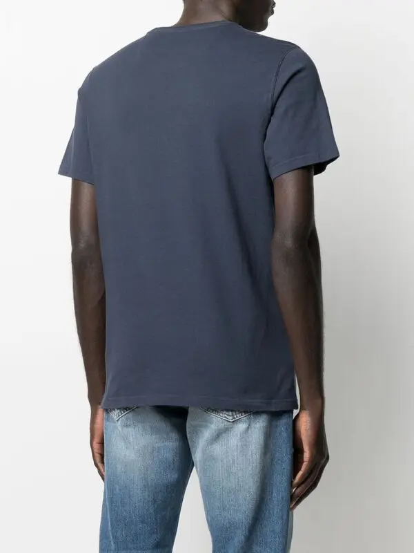Barbour Logo-print Cotton T-shirt - Blue