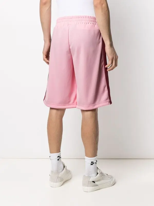 Palm Angels Side-stripe Logo Track Shorts