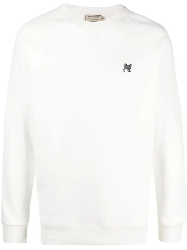 Maison Kitsuné Fox-patch Cotton Sweatshirt