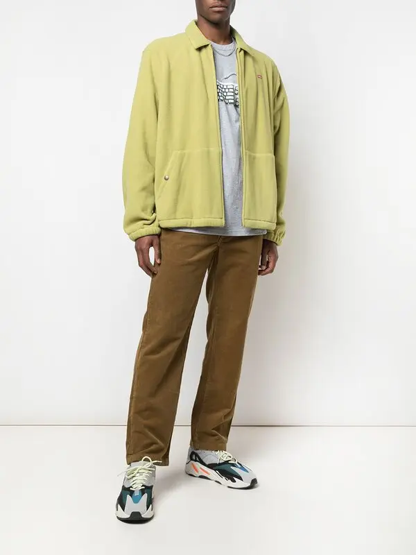 Supreme Polartec Harrington Jacket - Green | Editorialist