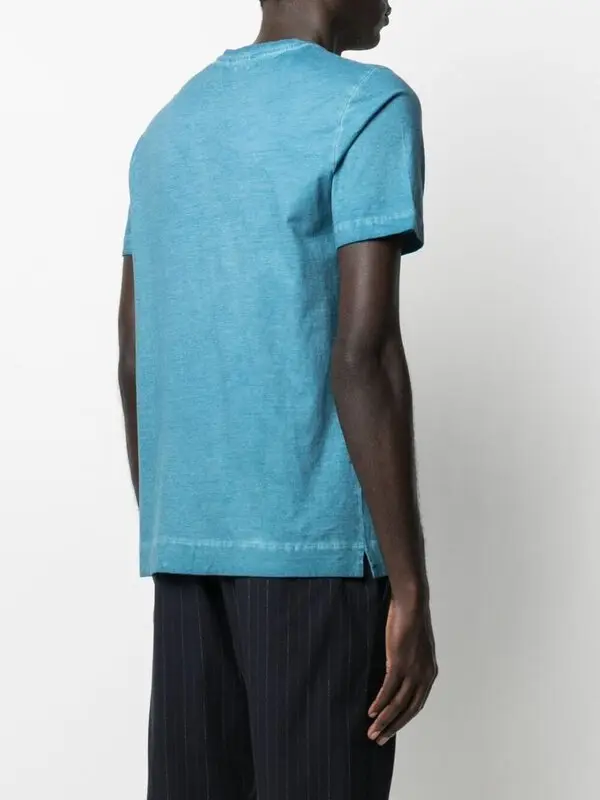 Massimo Alba Distressed Cotton T-shirt