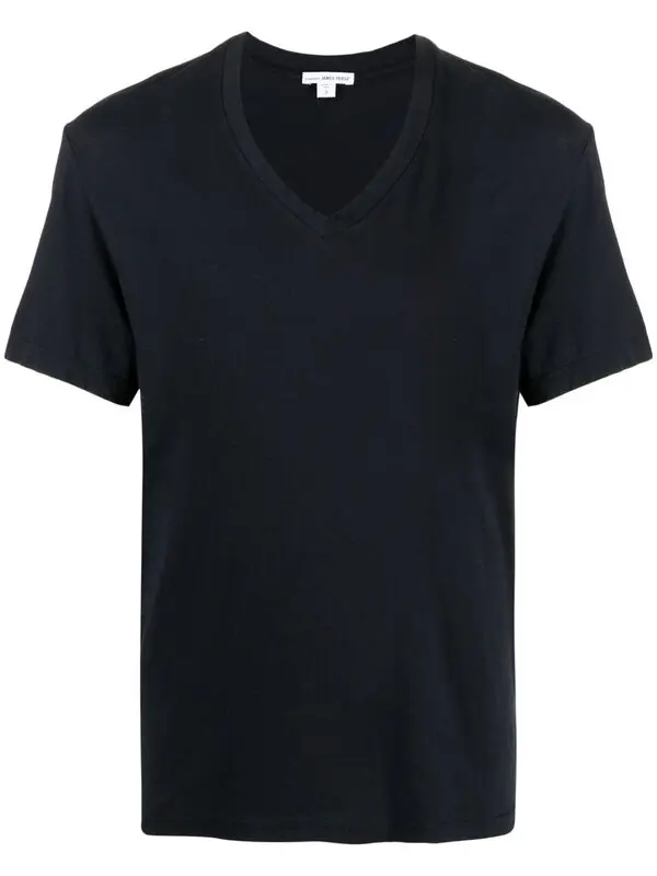 JAMES PERSE Short-sleeve V-neck T-shirt - Blue