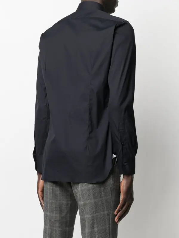 BARBA NAPOLI Long-sleeve Shirt - Blue