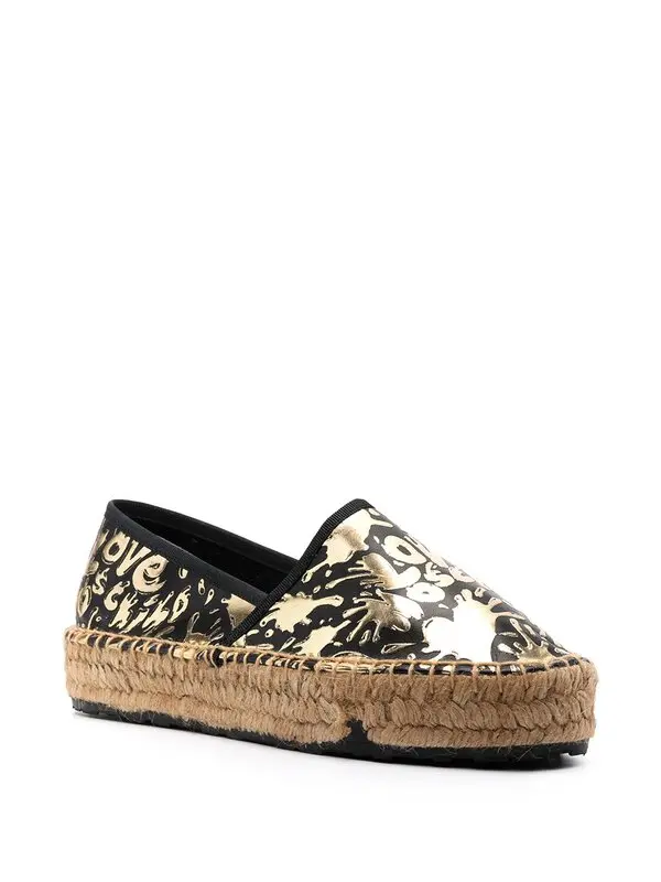 Moschino Logo-print Espadrilles