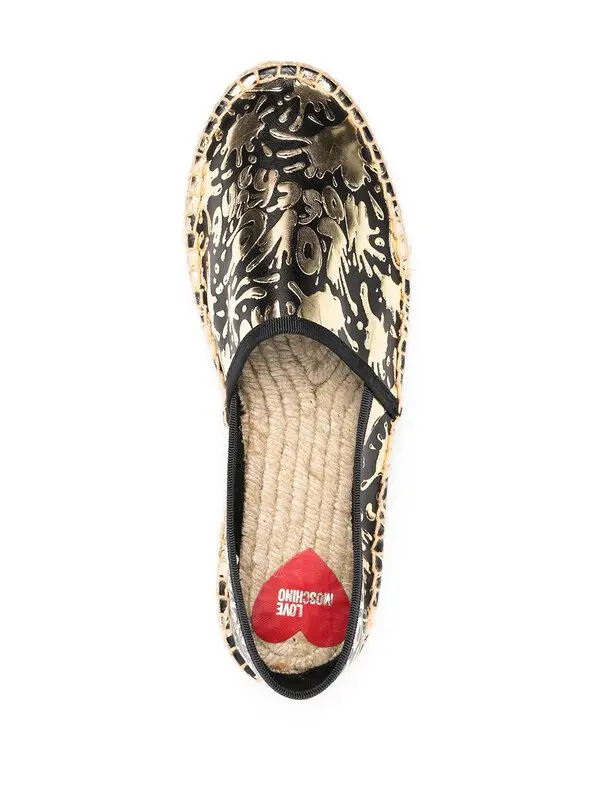 Moschino Logo-print Espadrilles