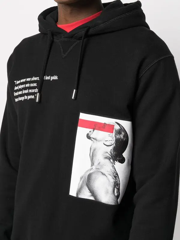 Dsquared2 X Ibrahimović Icon Change The Game Hoodie In Black - 62