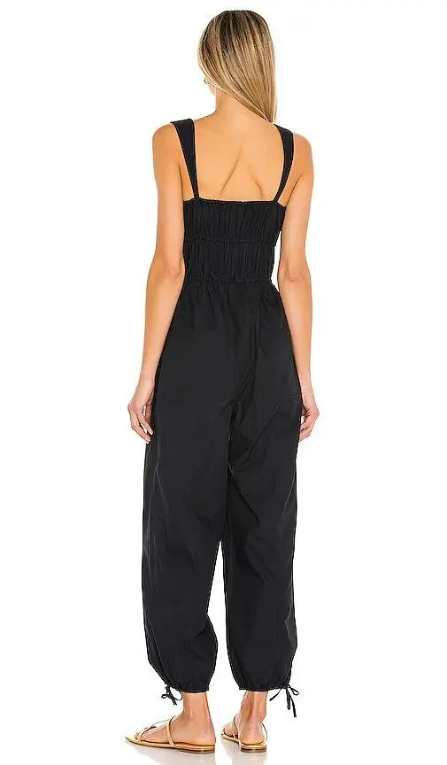 Ulla Johnson Tatum Jumpsuit In Black