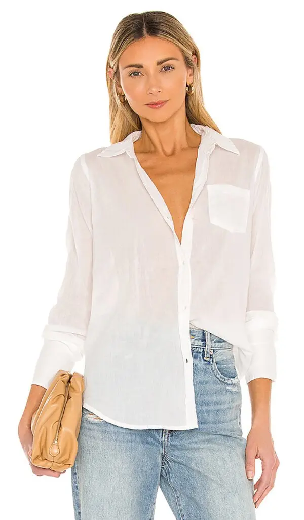 NILI LOTAN Cotton Voile Nl Shirt
