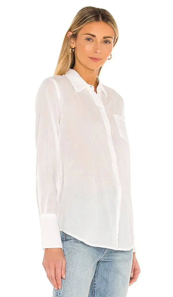 NILI LOTAN Cotton Voile Nl Shirt