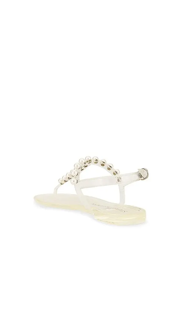 STUART WEITZMAN Goldie Jelly Sandal In White
