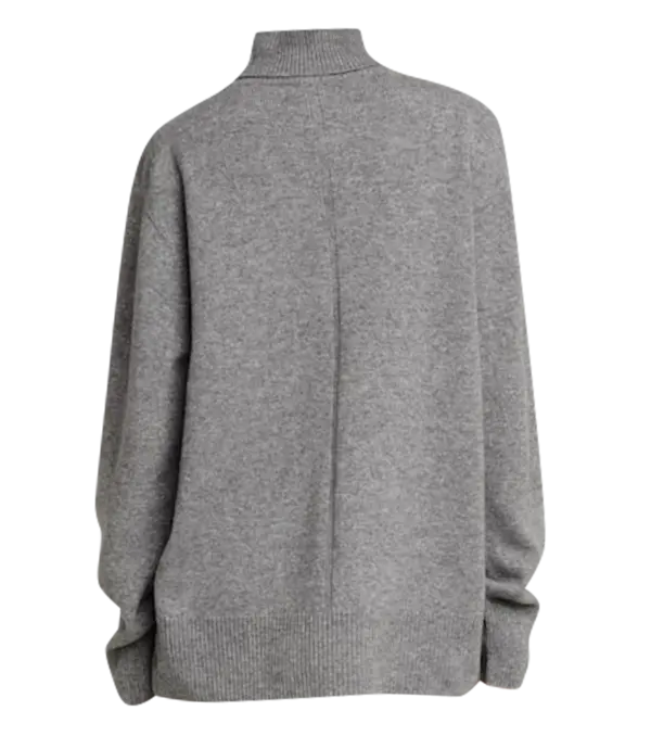 THE ROW Stepny Turtleneck Sweater - Grey